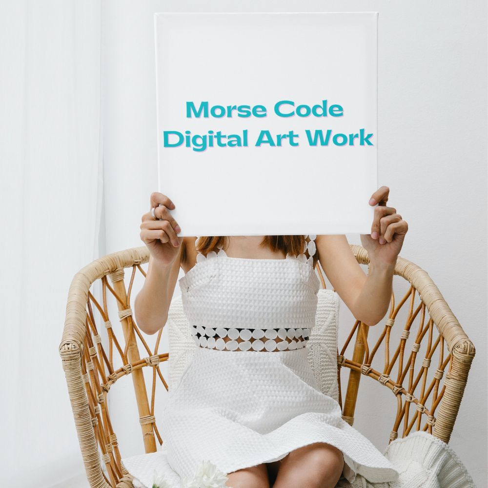 Morse Code Wall Art – alexasimstudio