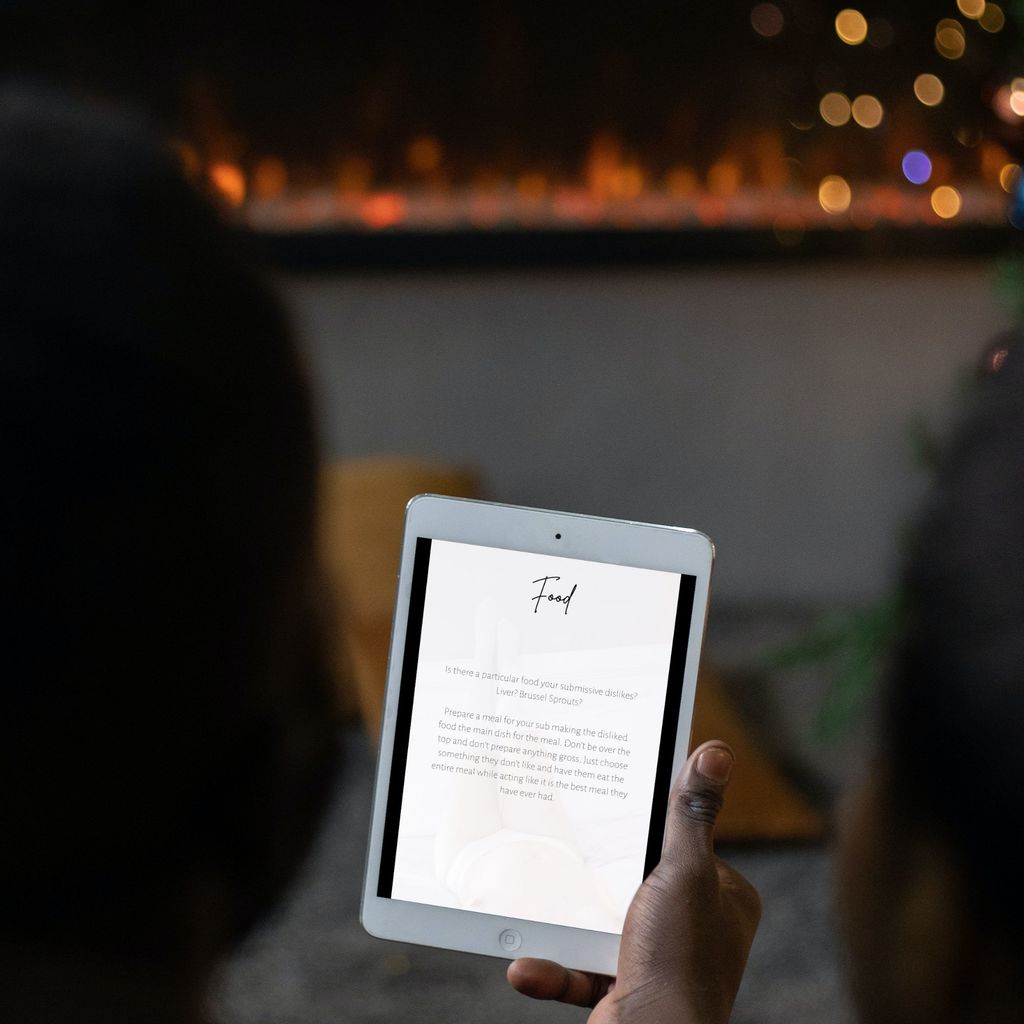 Kinky Fetish BDSM Punishment Idea Cards and QR Codes – alexasimstudio