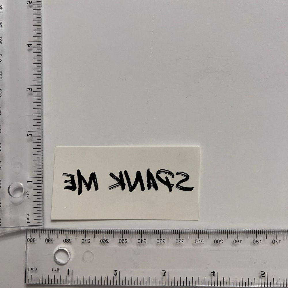 Spank Me - Temporary, Waterproof Kinky, BDSM, Fetish Tattoo ...
