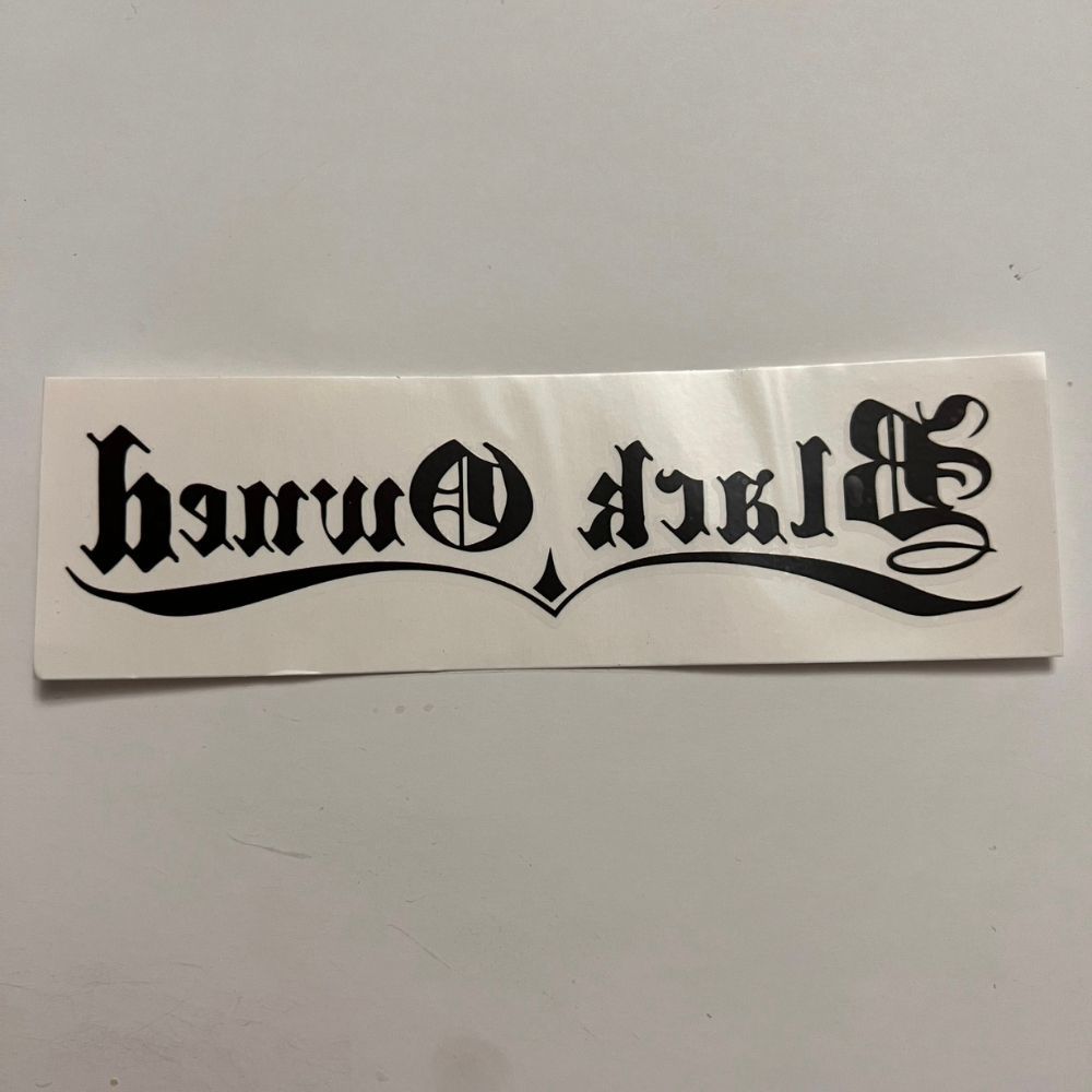 Black Owned BDSM Temporary Tattoo | Kinky Ownership Tattoo | Alexa Sim ...